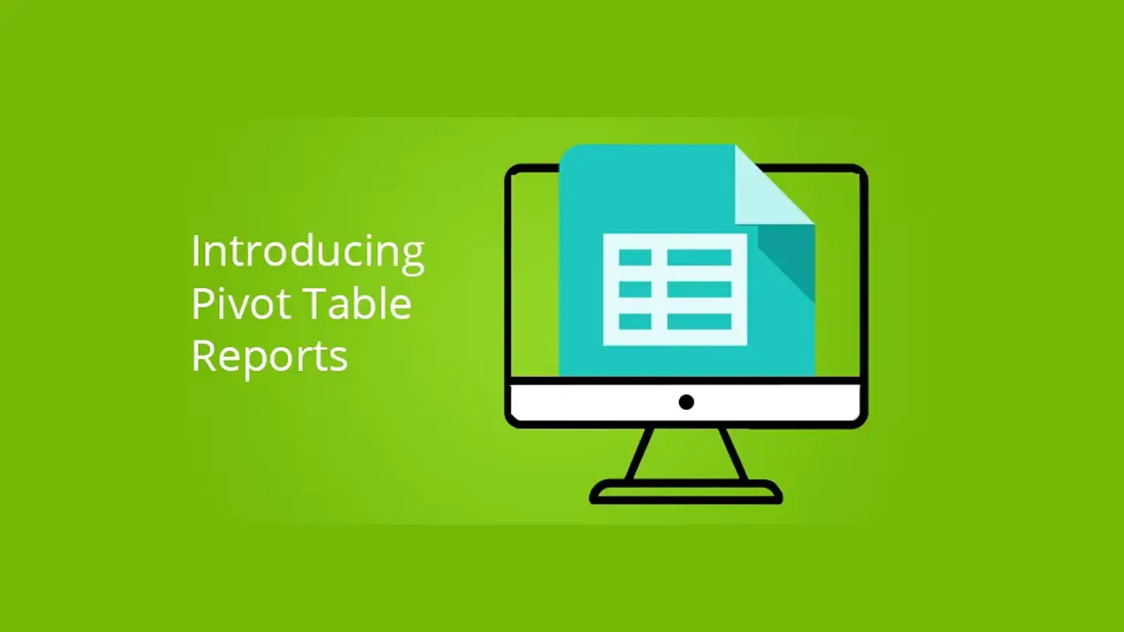 Pivot Table Reports